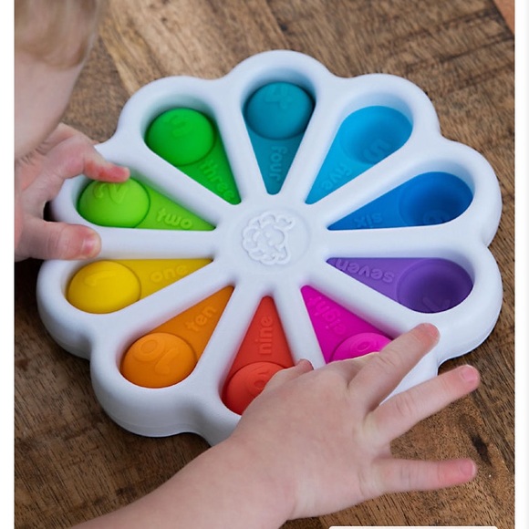 Fat Brain | Toys | Fat Brain Toys Dimpl Digits Number Learning Toy Ages 2 | Poshmark